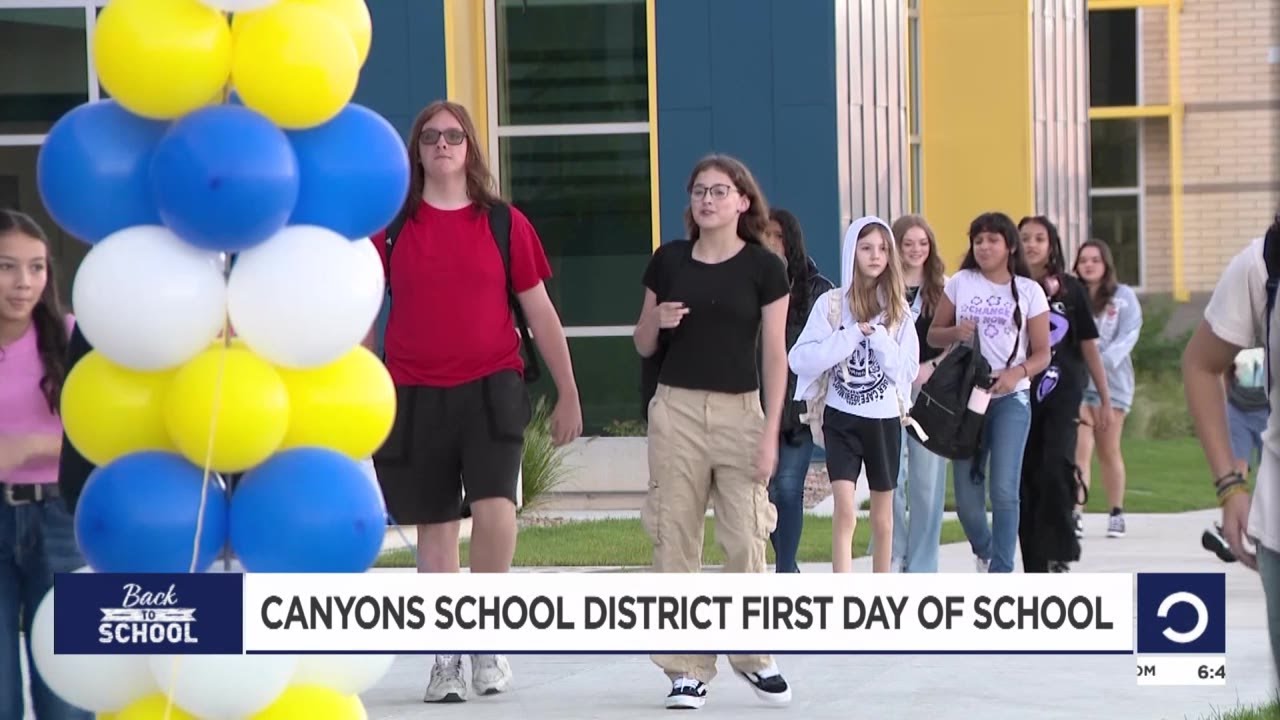 Video: Canyon School District students begin the 2024-2025 school year - KSLTV.com