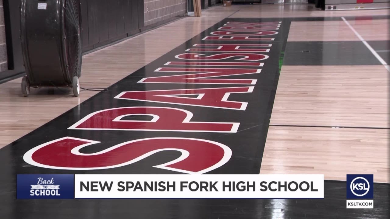 Video: Spanish Fork High School welcomes students to new building ...