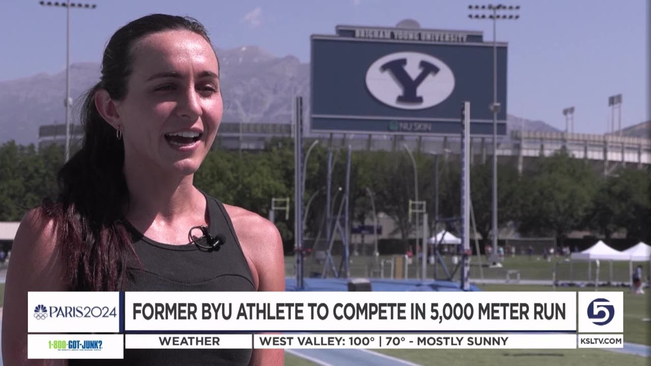 Video: Former BYU athlete to compete in 5,000 meter run - KSLTV.com