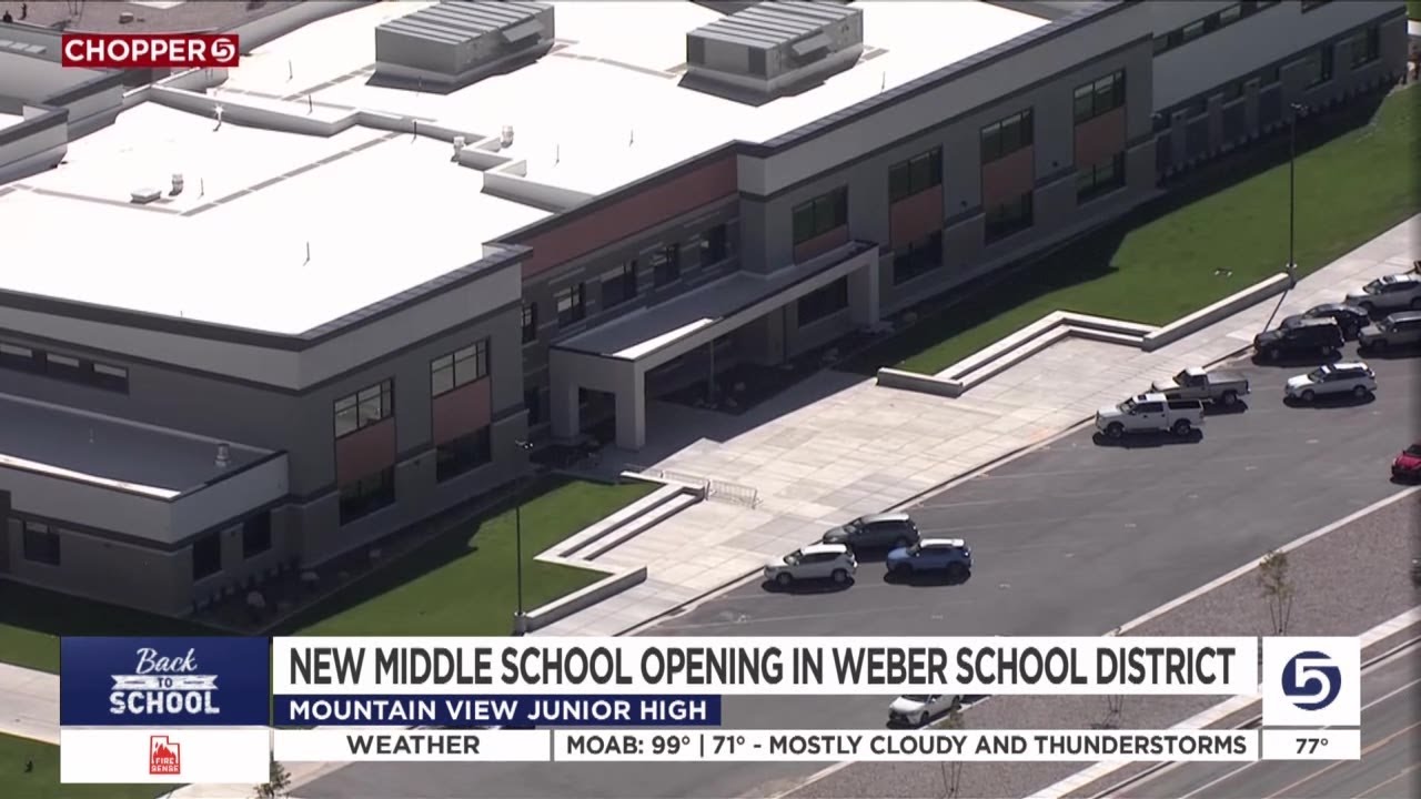 Video: New Weber County middle school welcomes students for the first ...