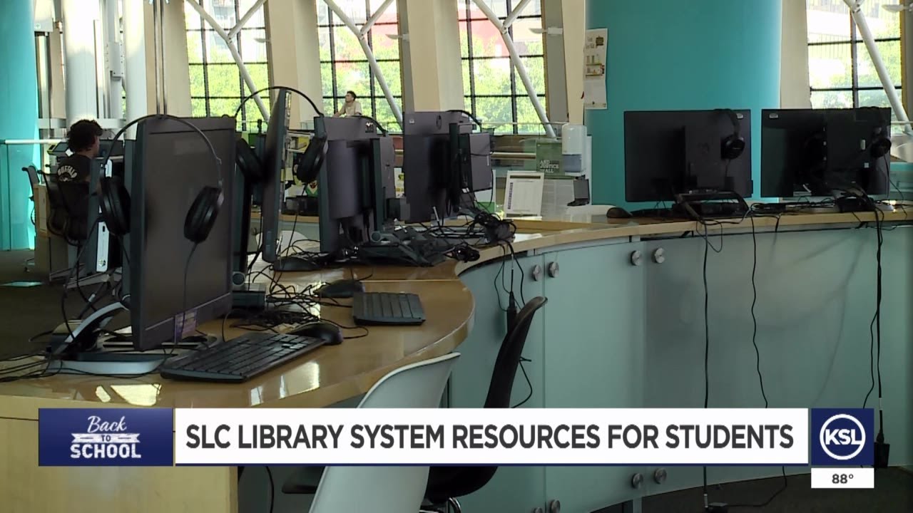 Video: A look at resources the Salt Lake City Library offers students ...