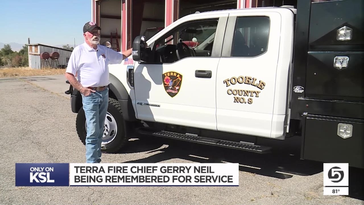Video: Terra fire chief passes away, was Tooele County’s longest ...