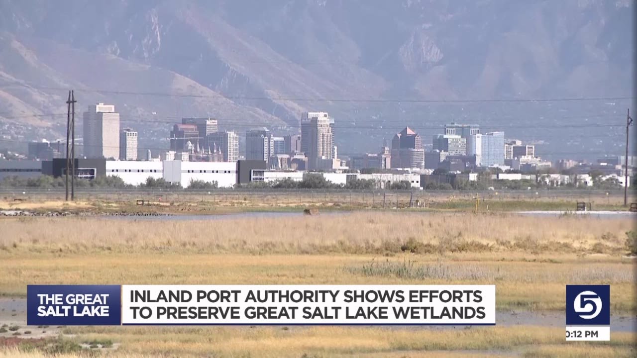 Video: Inland Port Authority shows efforts to preserve Great Salt Lake ...