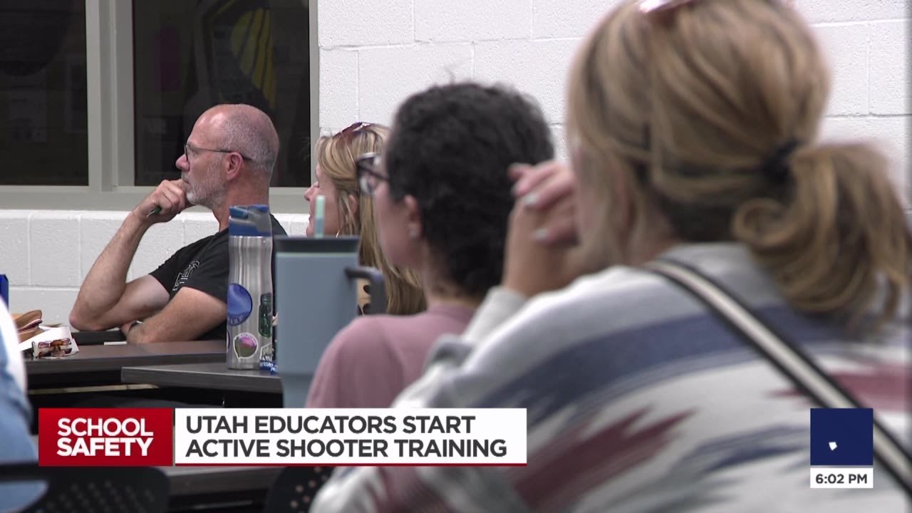 Video: Educators begin active shooter training as lawmaker heads to ...