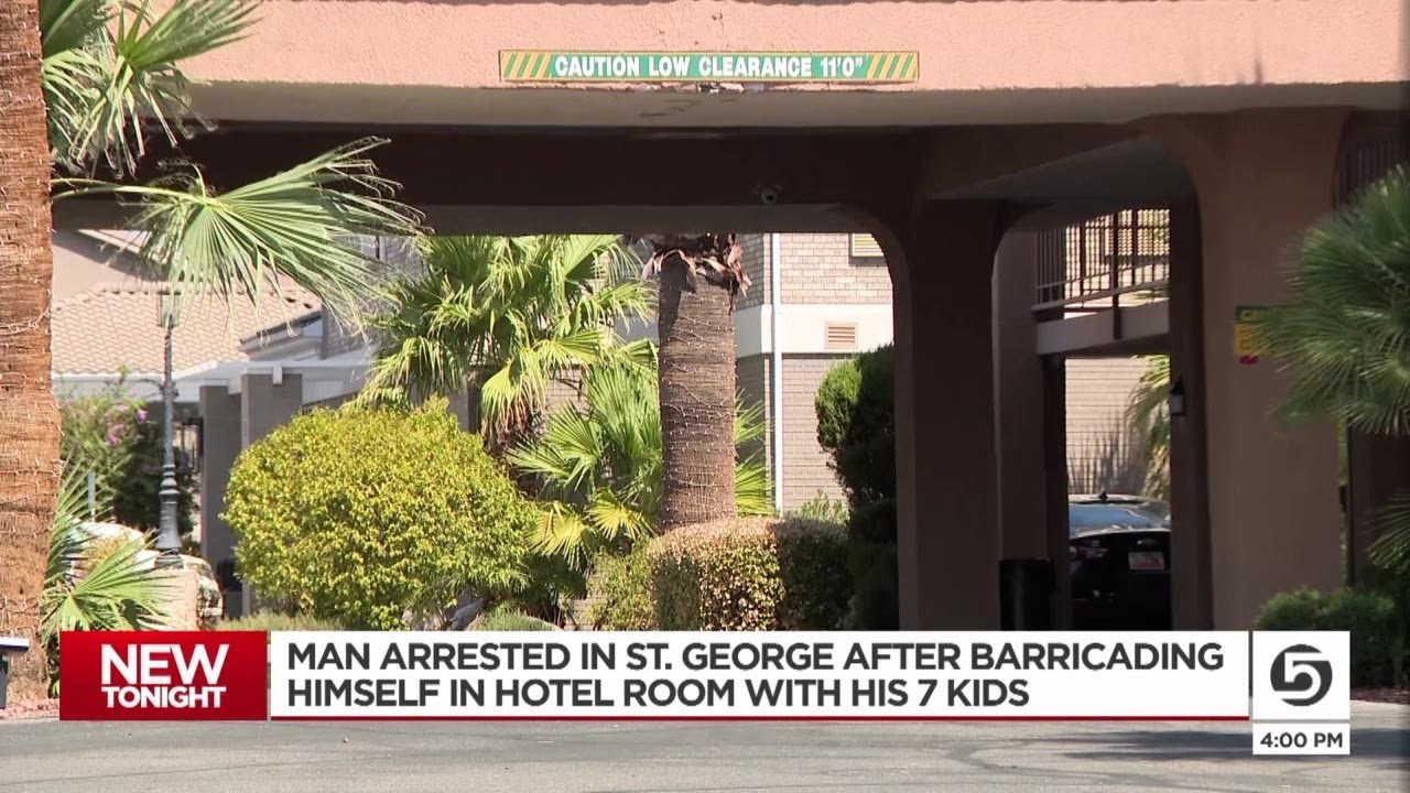 Video: Seven children were held hostage in a St. George hotel room ...