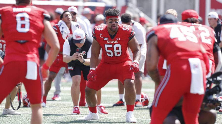 Utah Football DT Junior Tafuna To Be Sidelined For TCU Game With Injury ...