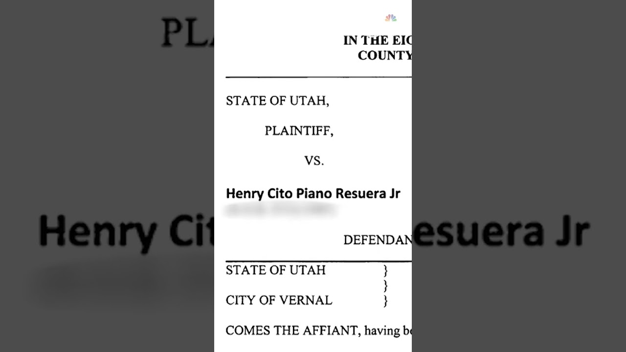 Video: Documents show the timeline of the robbery and murder of a Utah ...