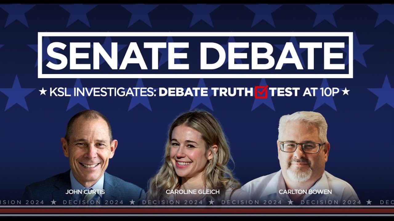 Video: Utah's U.S. Senate Debate - KSLTV.com