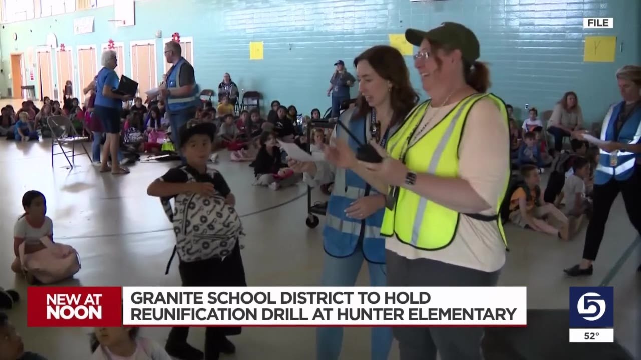 Video: Granite School District to hold reunification drill at Hunter ...