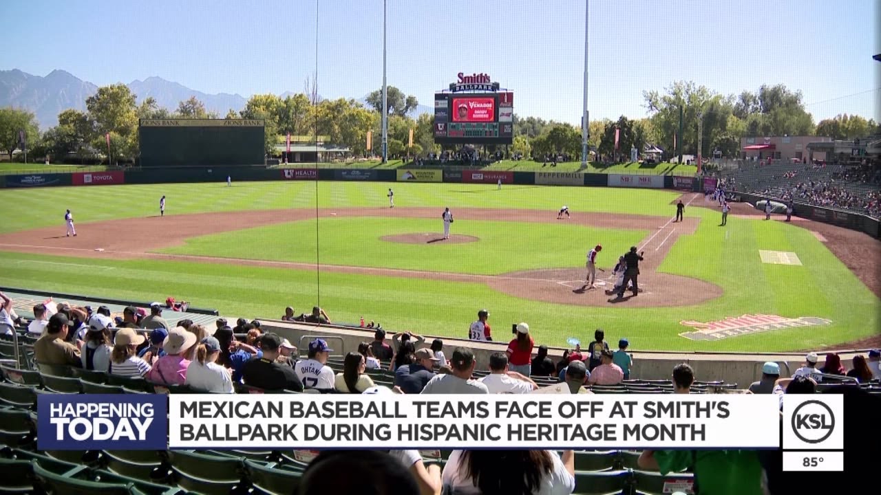 Video: Mexican baseball teams face off at Smith Ballpark during ...
