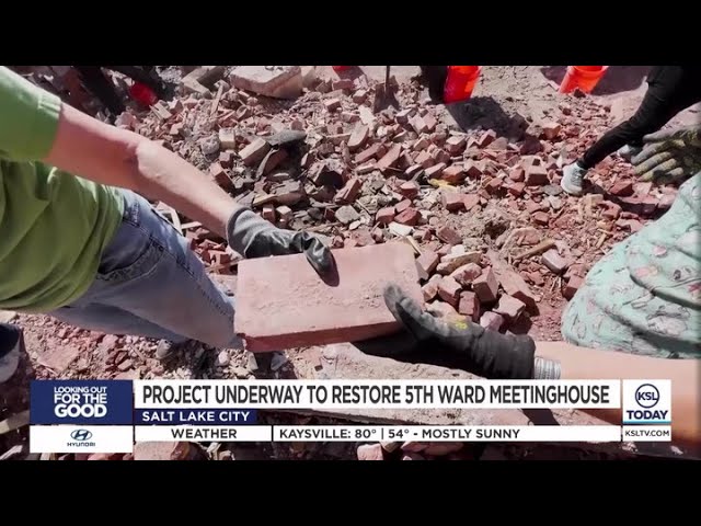 Video: Project underway to restore 5th Ward meetinghouse - KSLTV.com
