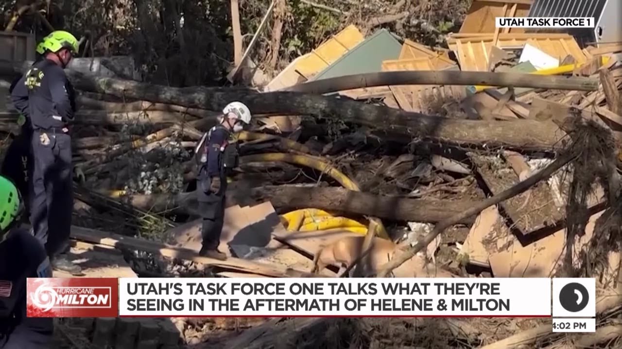 Video: Utah's Task Force One describes rescue efforts in the aftermath ...