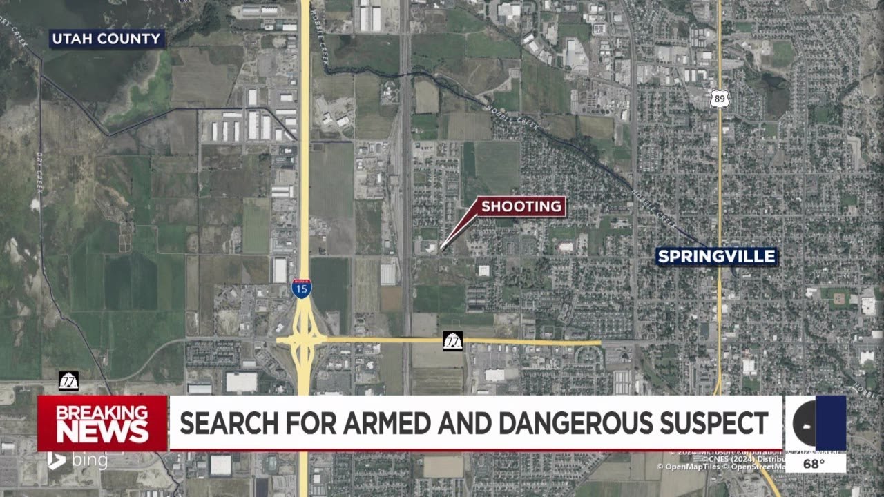 Video: Springville police searching for shooting suspect - KSLTV.com