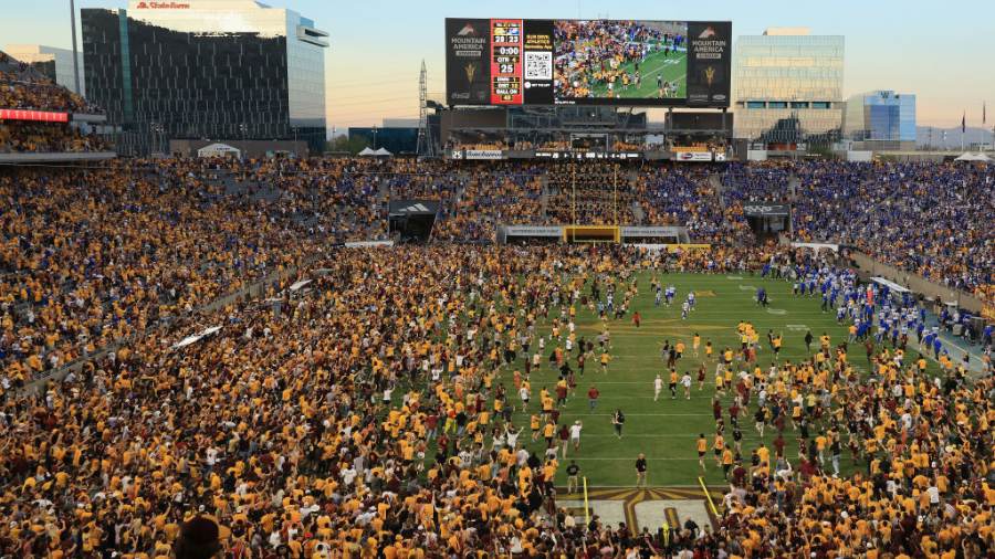 Kalani Sitake, BYU Players React To Arizona State Fans Storming The Field