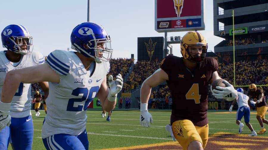 EA Sports College Football 25 Simulation Of BYU/Arizona State