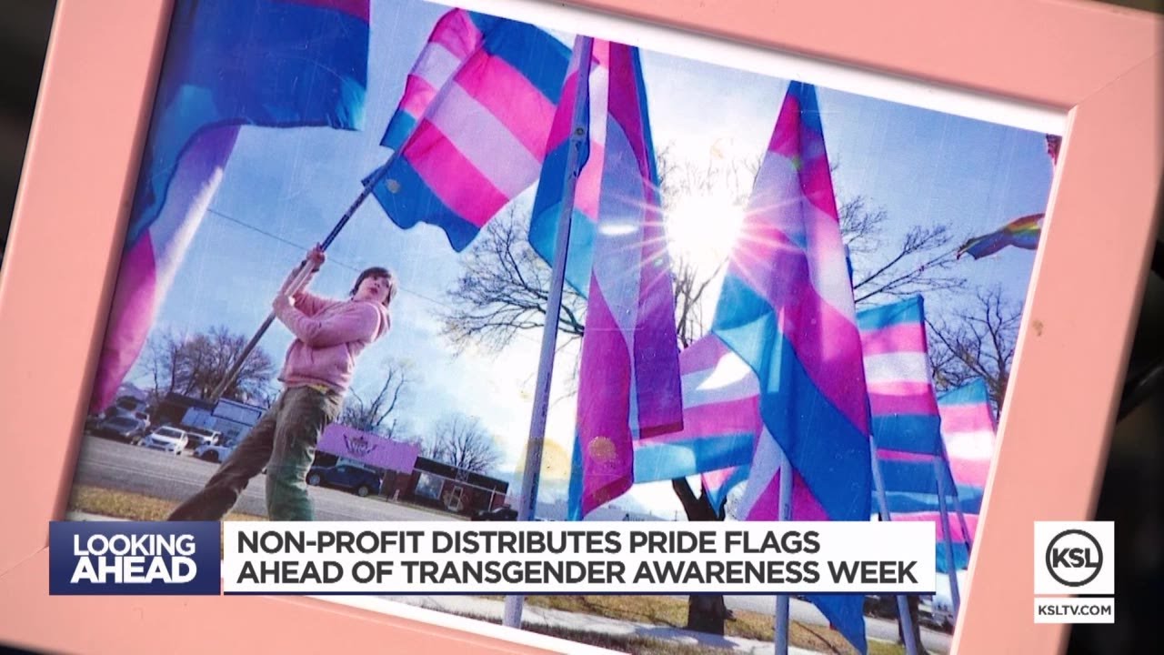 Video: Nonprofit distributes pride flags ahead of Transgender Awareness ...