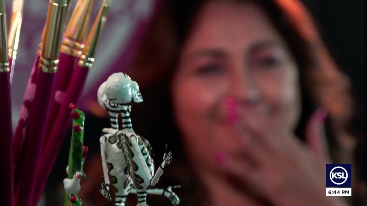 Video: Day of the Dead; summoning the dead with art supplies - KSLTV.com