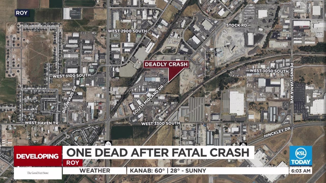 Video: One dead in Roy car crash, police say - KSLTV.com