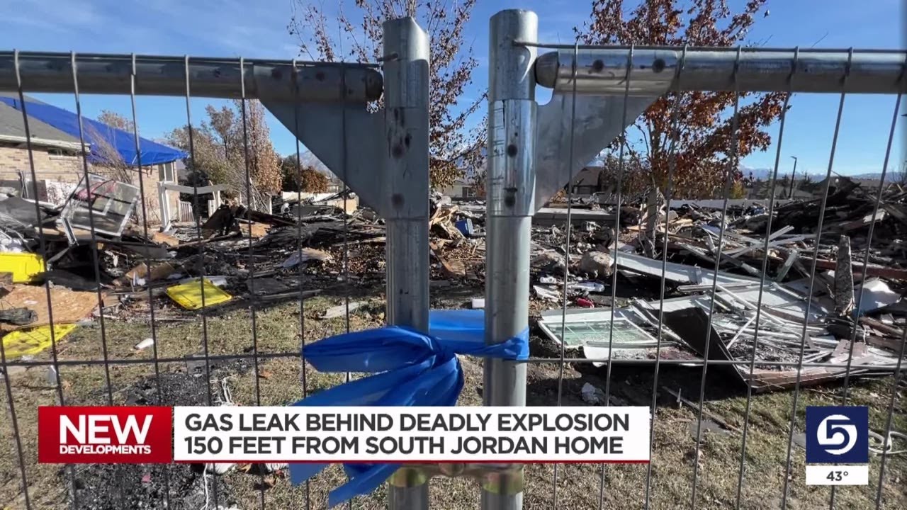 Video: Gas leak threatened other homes near South Jordan home explosion ...