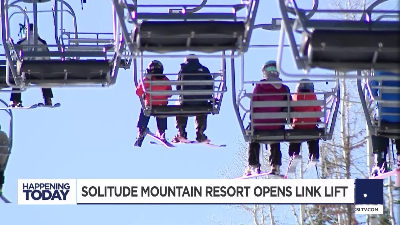 Video: Solitude Mountain Resort opens first ski lift of the season ...