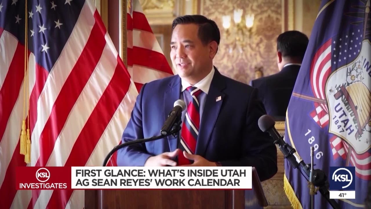 Video: First Glance: What's inside Utah AG Sean Reyes' calendar ...