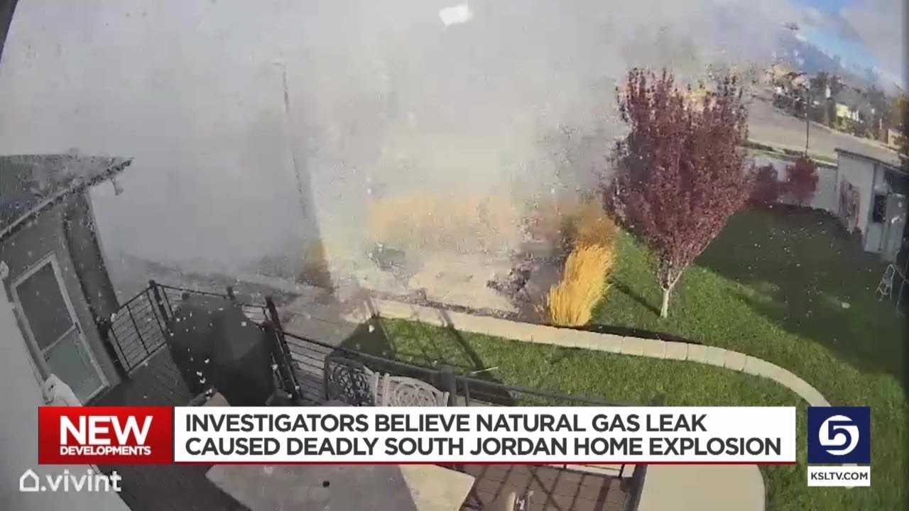 Video: Deadly house explosion was caused by gas leak, South Jordan ...