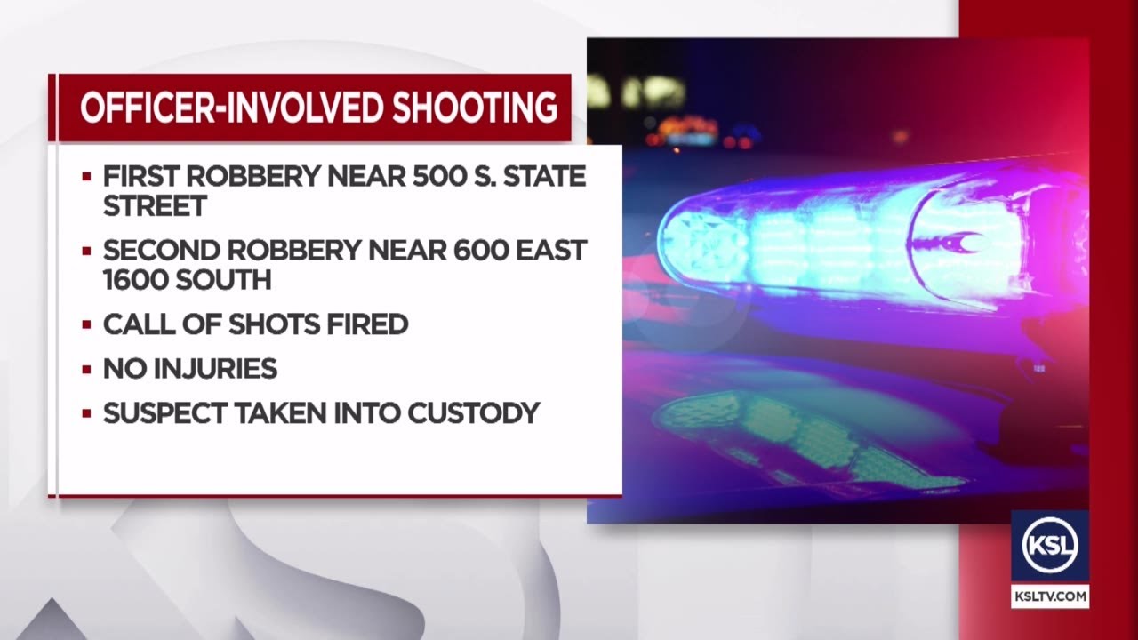 Video: Police: Shots fired during armed robbery investigation - KSLTV.com