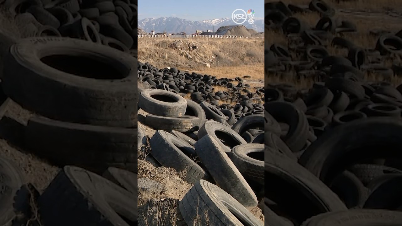 Video: Thousands of tires were illegally dumped just miles from a Salt ...