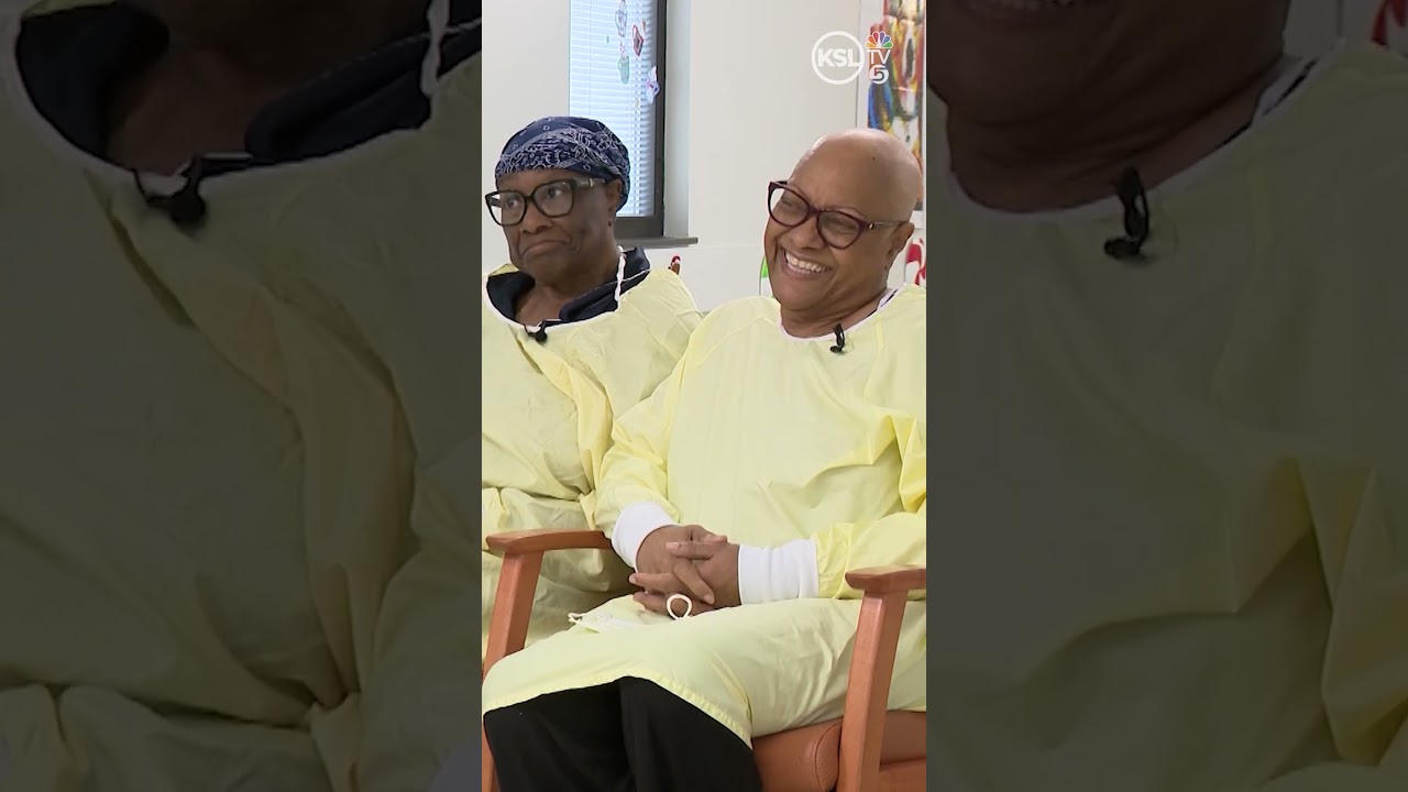 Video: Two long-time friends fight cancer together at a Utah hospital ...