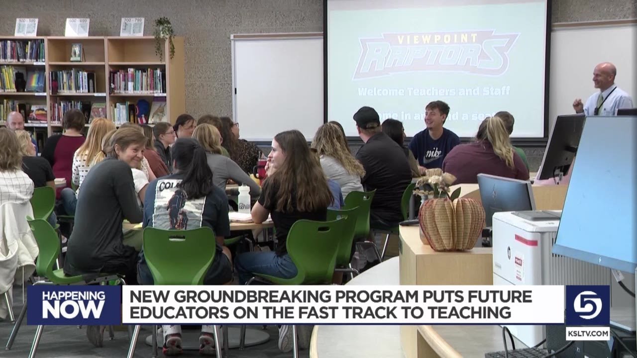 Video: New groundbreaking program puts future educators on the fast ...