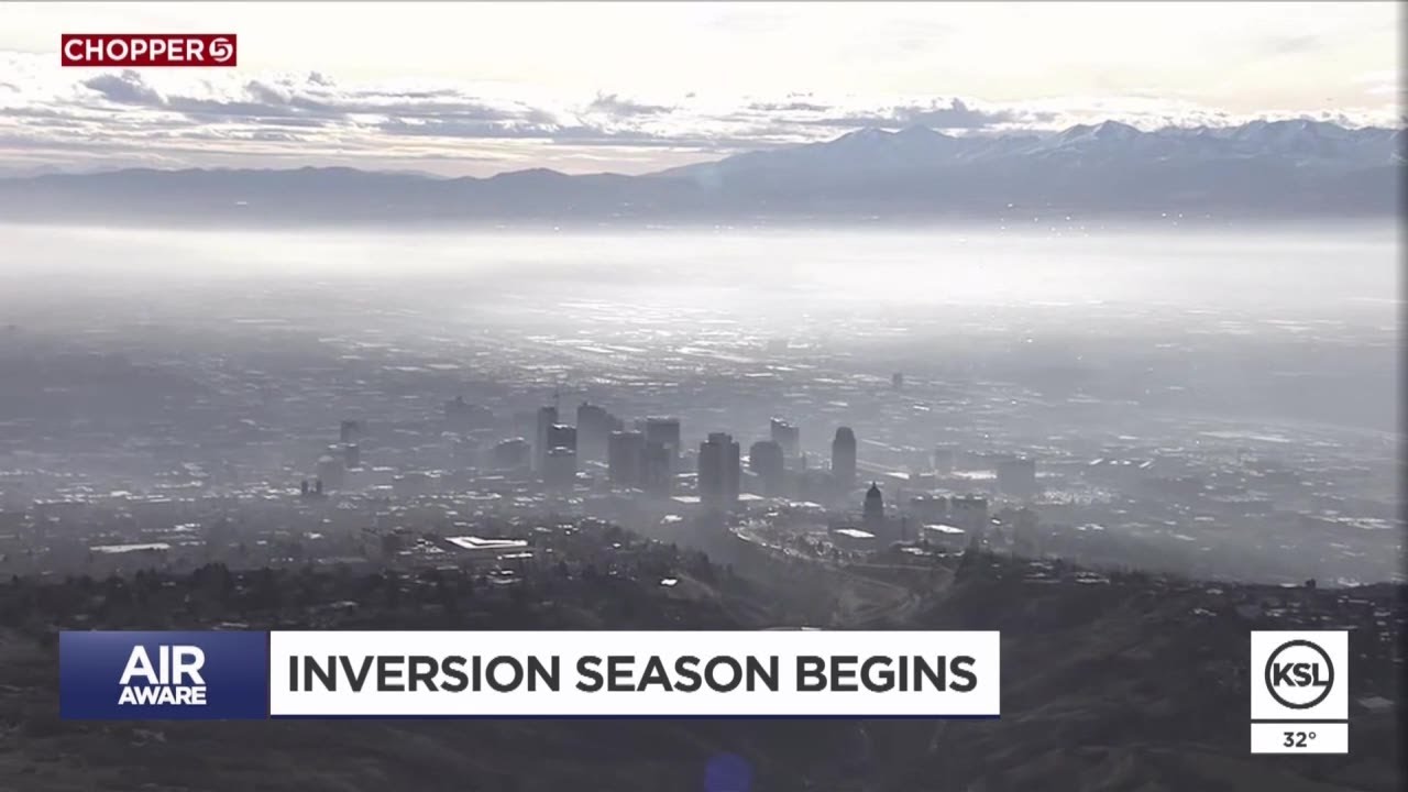 Video: Smog covers parts of Northern Utah, inversion season begins ...