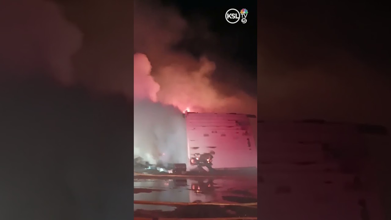Video: Military history lost after serious fire at historic Wendover ...