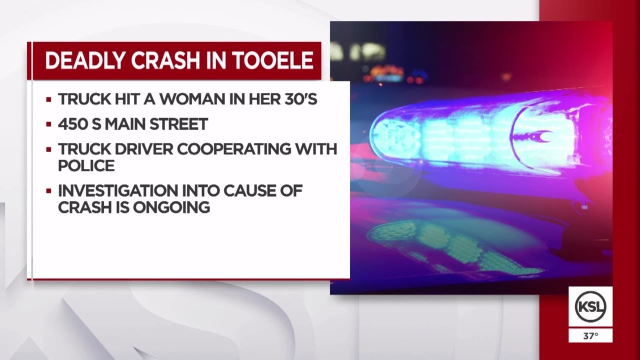 Video: Woman hit, killed by truck while walking in Tooele - KSLTV.com