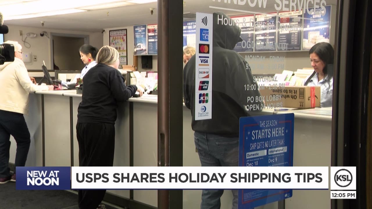 Video: USPS offers tips for shipping gifts during the holiday season ...