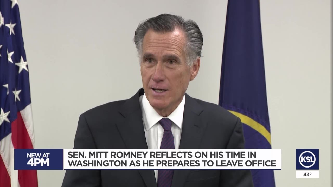 Video: Mitt Romney reflects on time in Washington - KSLTV.com