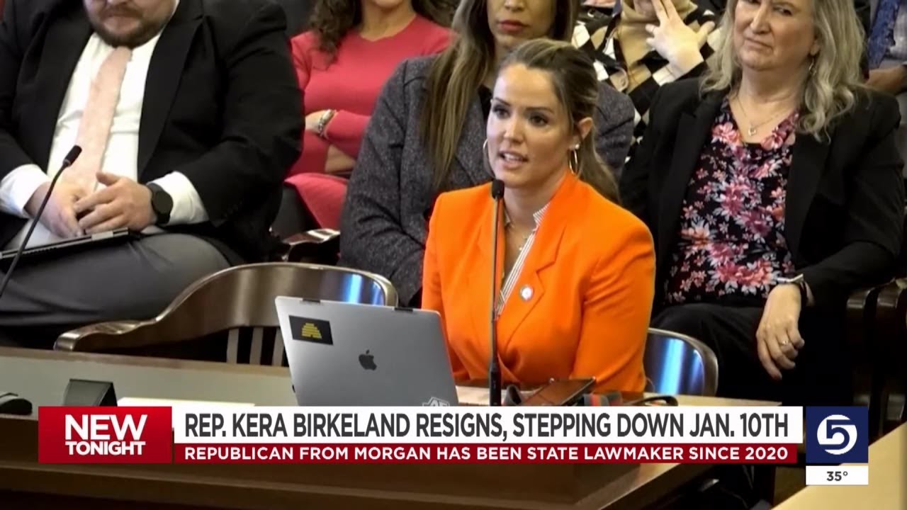 Video: Rep. Birkeland announces resignation from Utah Legislature ...