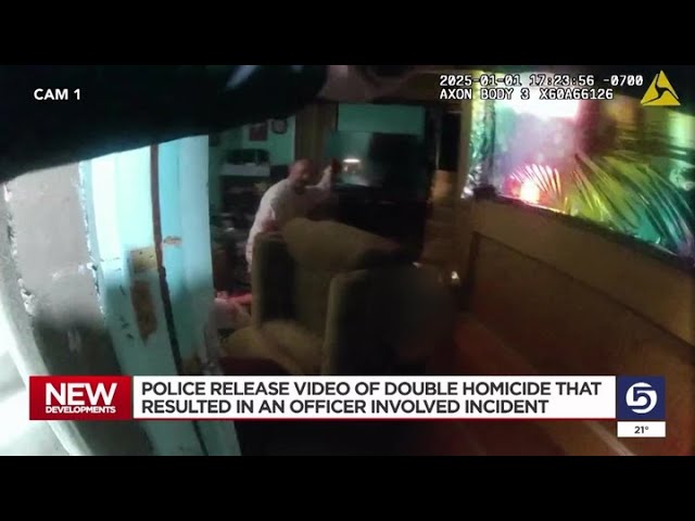 Video: Body camera shows officers finding man stabbing his parents ...