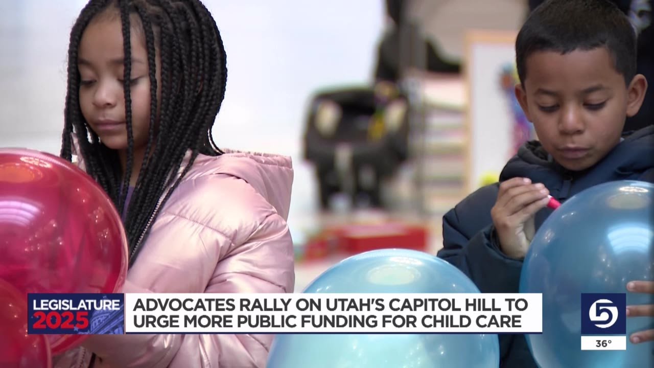 Video: Advocates rally for more child care funding in Utah - KSLTV.com