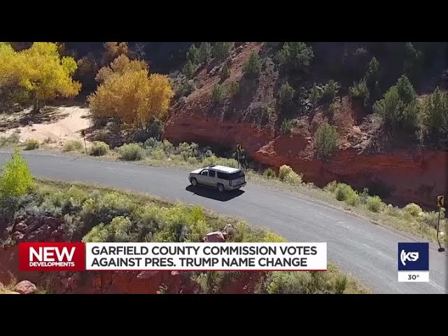 Video: Garfield County votes against renaming roads after President ...