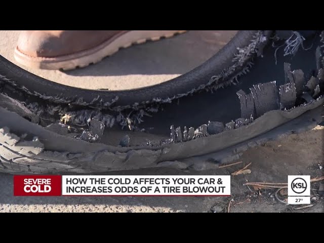 Video: How the cold affects your car and increases odds of a tire ...