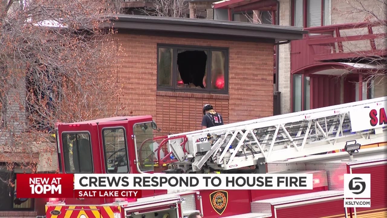 Video: Five engines respond to Salt Lake City fire at vacant home ...