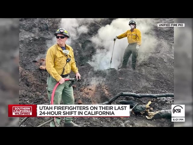 Video: Utah firefighters reflect on unprecedented wildfire experience ...