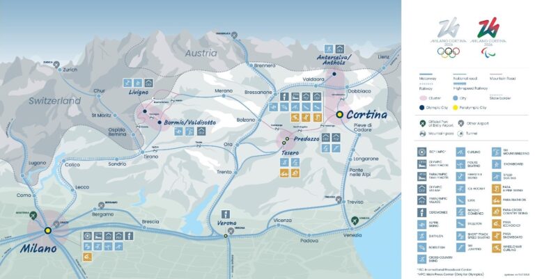 Milano Cortina 2026: Exploring the most geographically diverse Winter ...