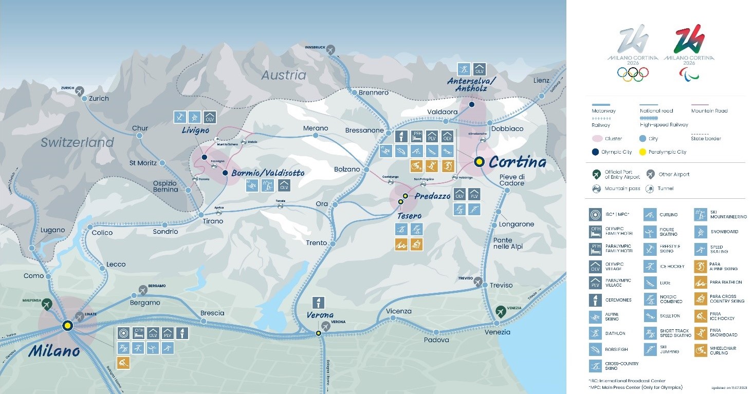 Milano Cortina 2026: Exploring the most geographically diverse Winter ...