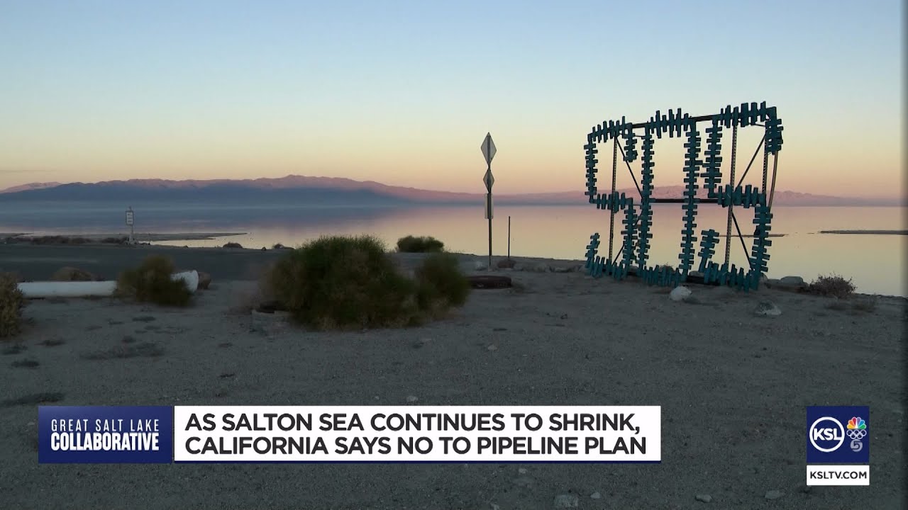 Video: As Salton Sea continues to shrink, California says 'no' to ...