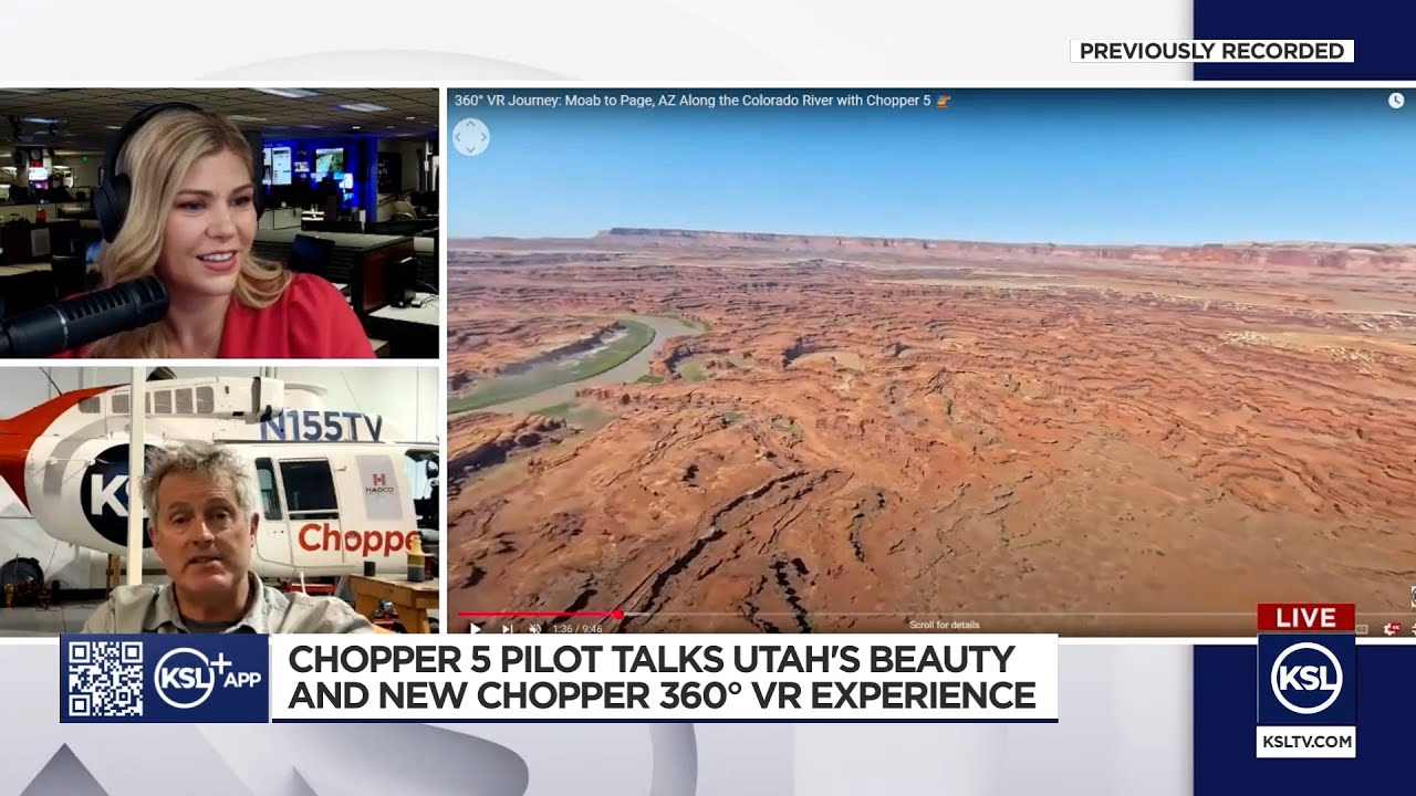 Video: KSL STREAM CENTER: Take a ride in Chopper 5 with our new 360 experience - KSLTV.com