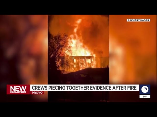 Video: Looking for clues after destructive Provo fire - KSLTV.com