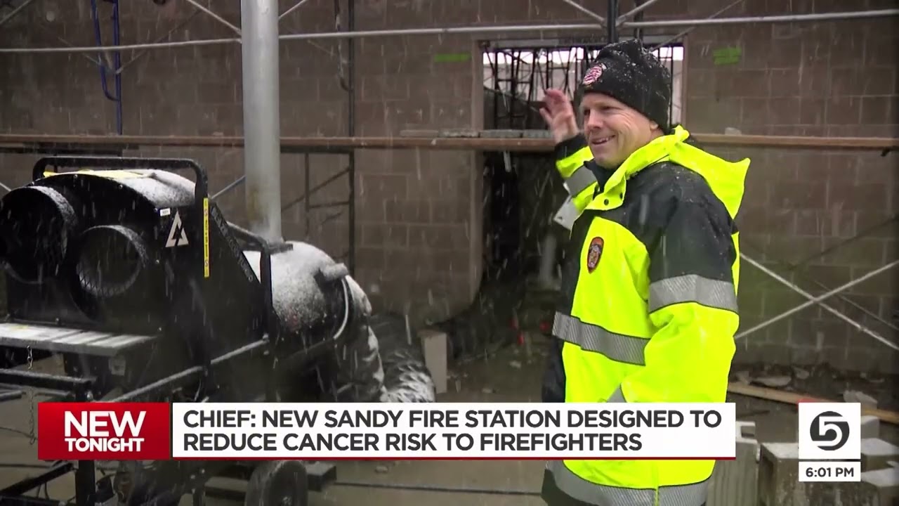 Video: New Sandy fire station designed to reduce cancer risk to ...