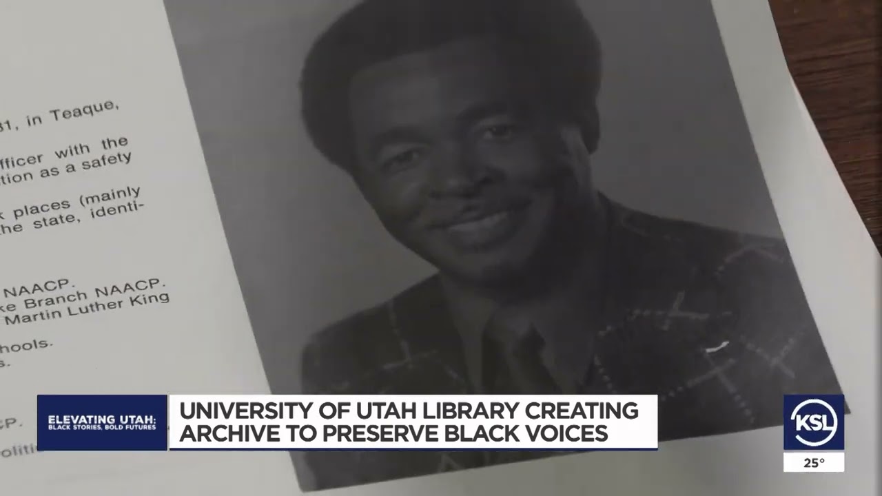 Video: University of Utah library creating archive to preserve Black ...