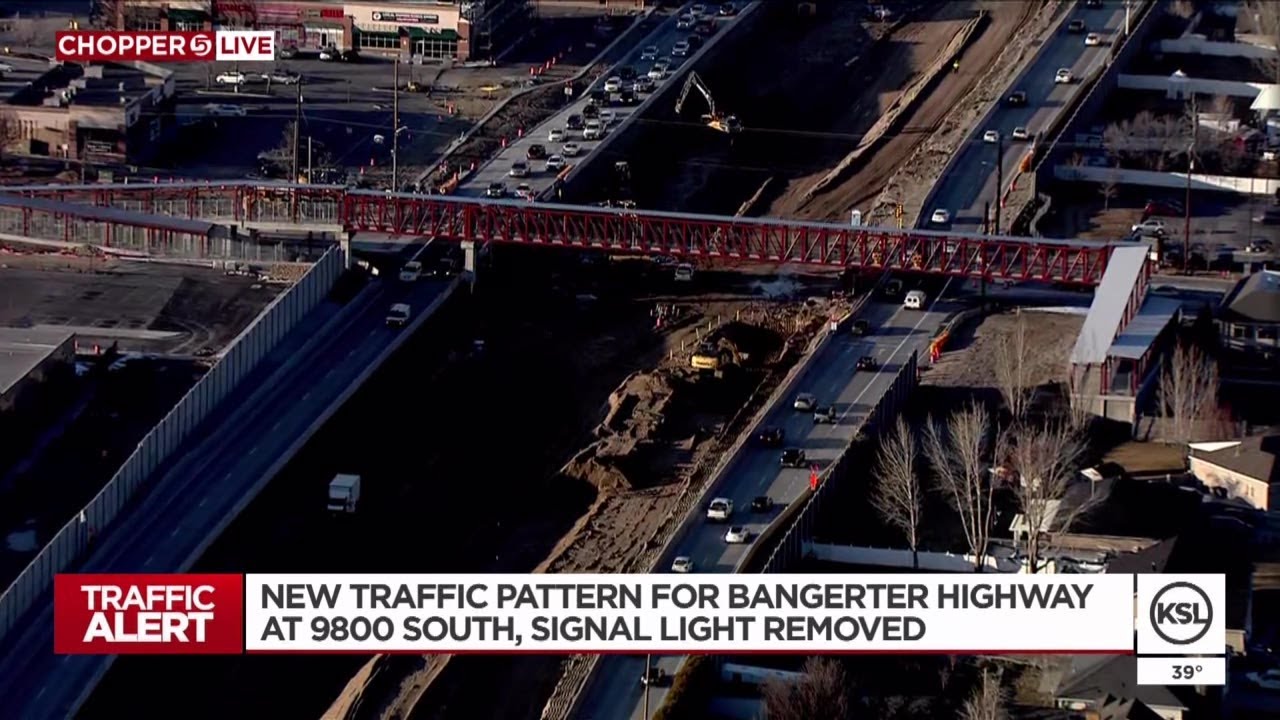 Video: UDOT warning drivers of new traffic patterns and lane closures ...